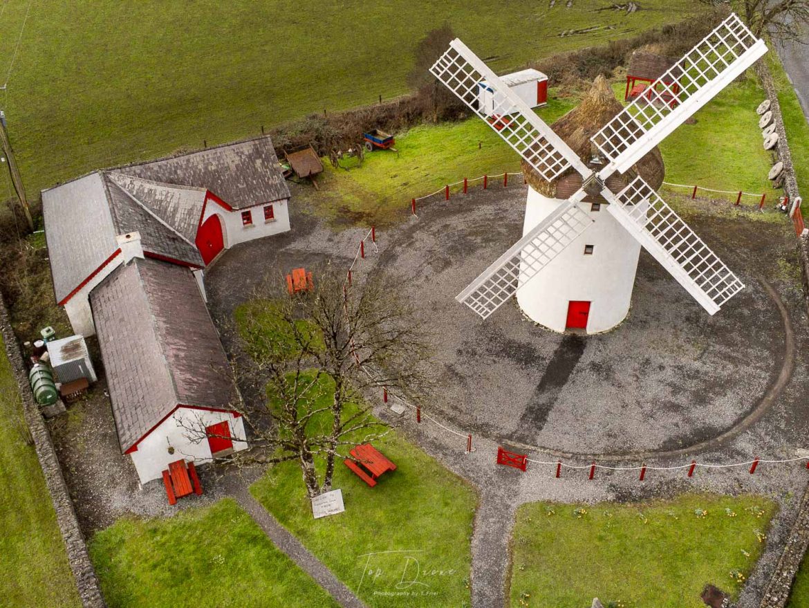 Elphin Windmill Roscommon | Top Drone Aerial Photography Ireland