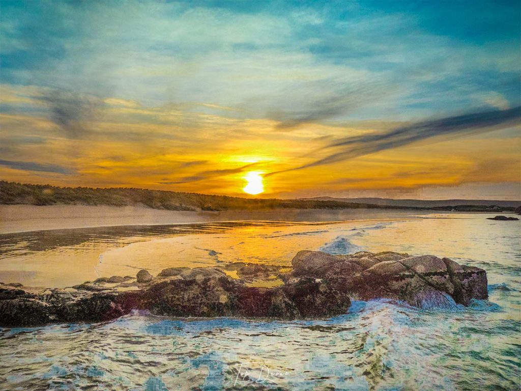 Sunset Dungloe Beach| Top Drone Aerial Photography Ireland